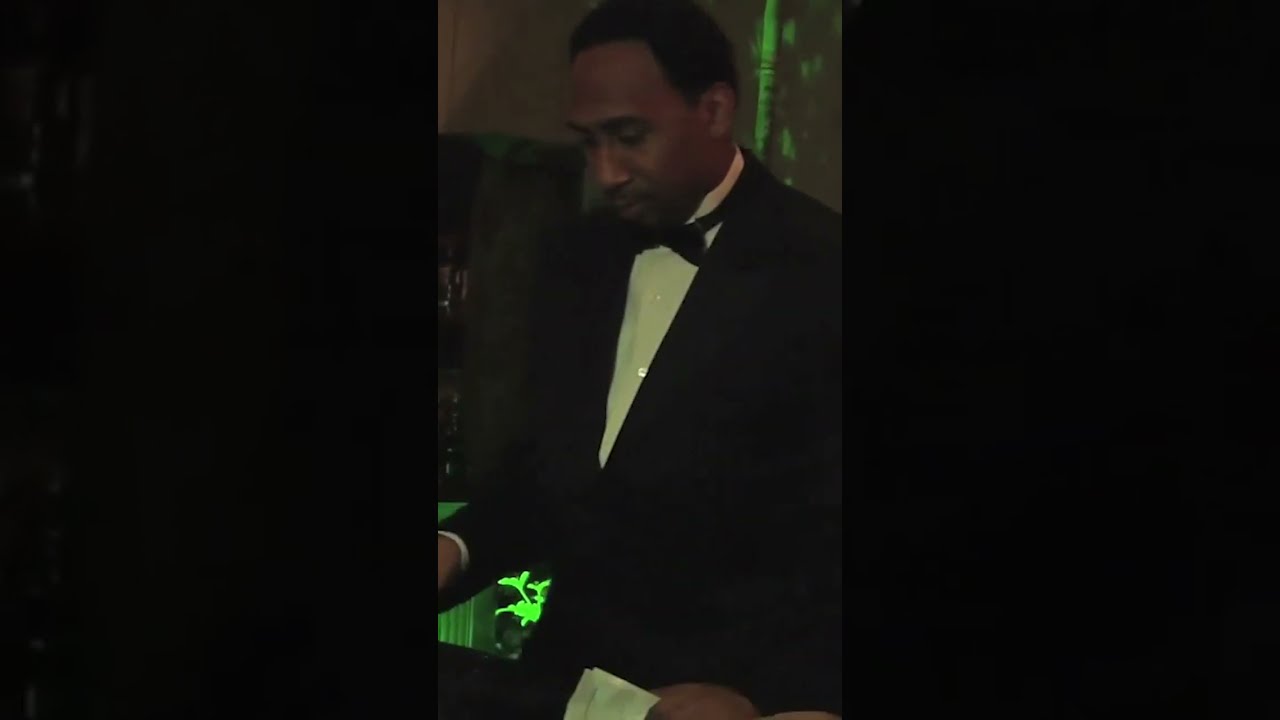 Stephen A. Smith was the next James Bond 😱