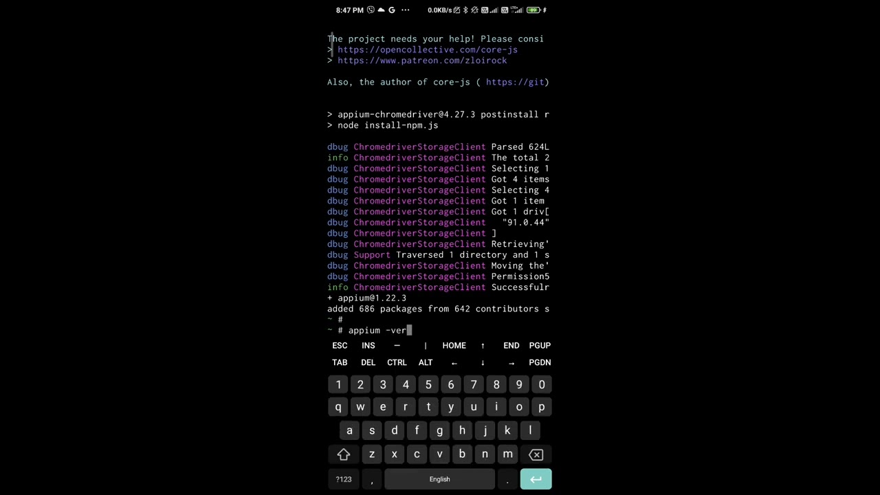 How To Install Node Package Manager on Alpine Linux - Android - vShell