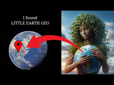 I found👇😱 LITTLE EARTH GEO at the END#googleearth#mapguide