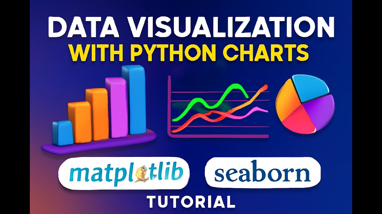 📊 Data Visualization with Python Charts | Matplotlib & Seaborn Tutorial