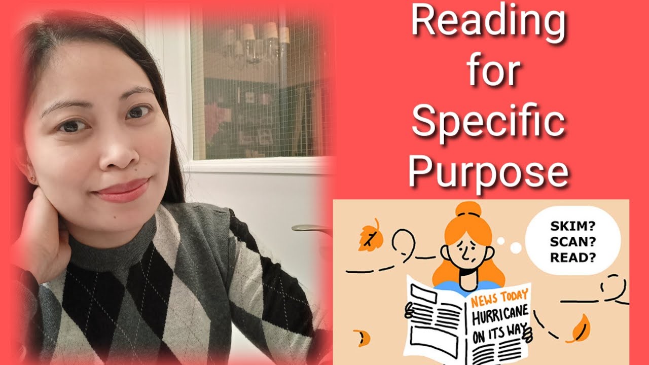 Developmental Reading 1| Reading for Specific Purpose
