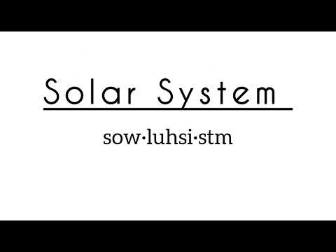How to Pronounce "Solar System" | English Pronunciation for Beginners