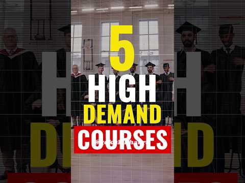 Top 5 High-Demand Courses for Commerce Students 🔥✅ #shorts