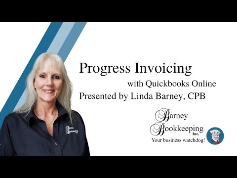 Progress Invoicing with Quickbooks Online