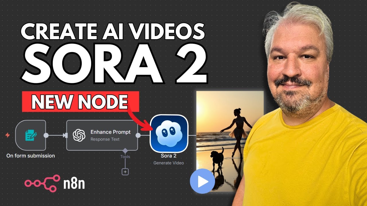How to Build Sora 2 Videos in n8n (NO CODE Tutorial)
