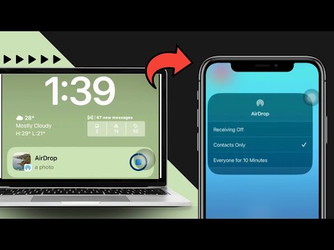 How to AirDrop from Mac to iPhone | Transfer Files from Mac to iPhone