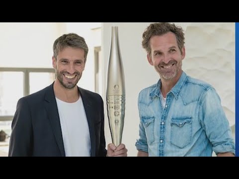 This is the torch for the 2024 Paris Olympics