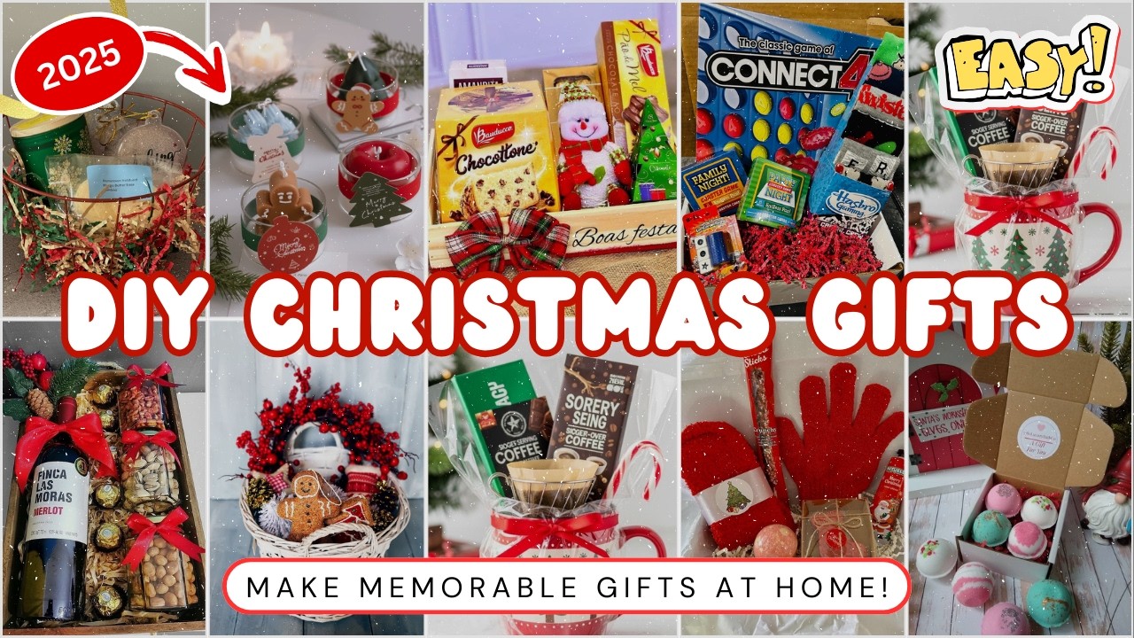 111+ Christmas Gift Basket Ideas 2025 | Easy DIY, Luxury & Unique Holiday Gift Baskets for Everyone