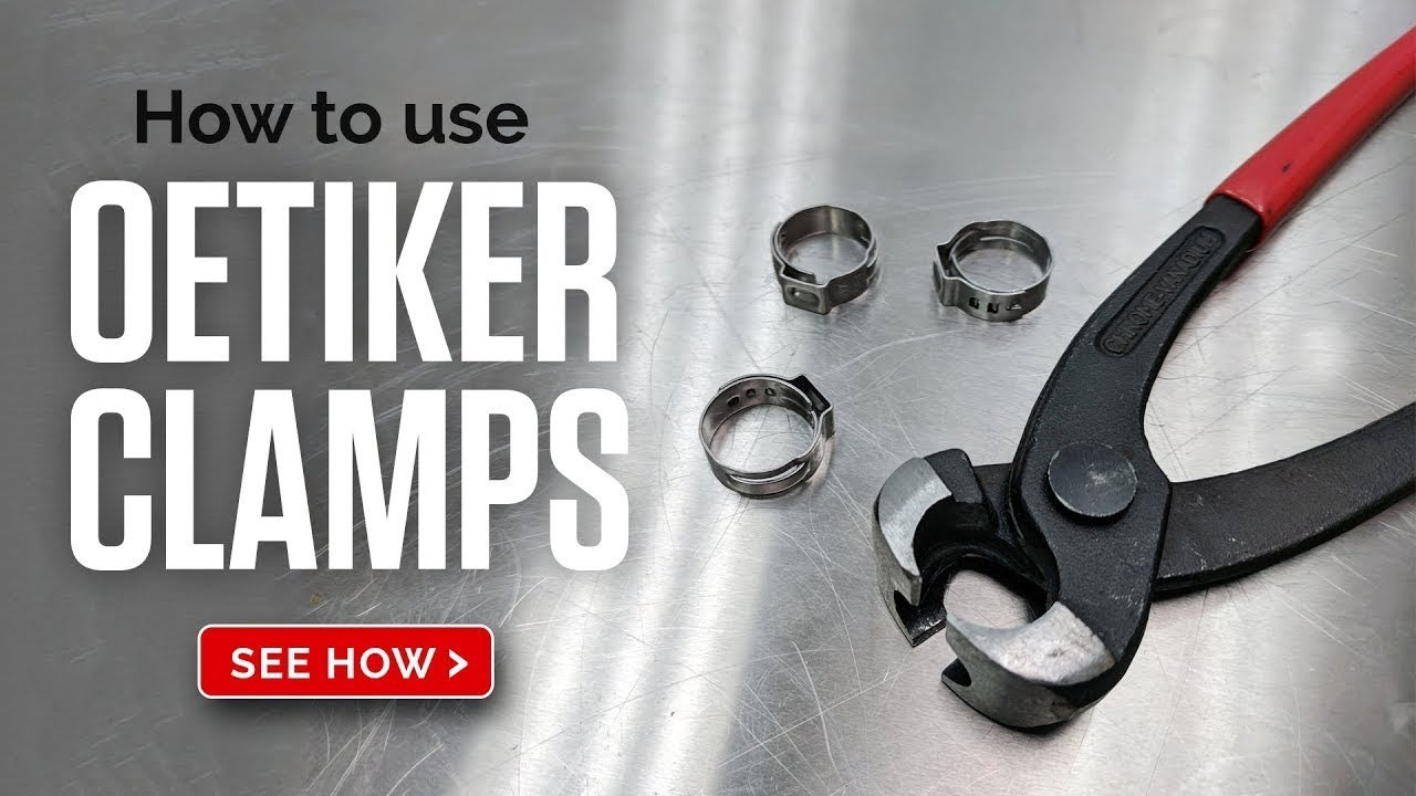 How to Use Oetiker Clamps and Oetiker Pliers or Clamp Tools