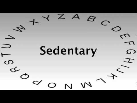 SAT Vocabulary Words and Definitions — Sedentary