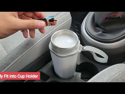 12V Portable Electric Kettle for Hot Water Tea Coffee Fast Boil Auto Shut-off For Travel Camping