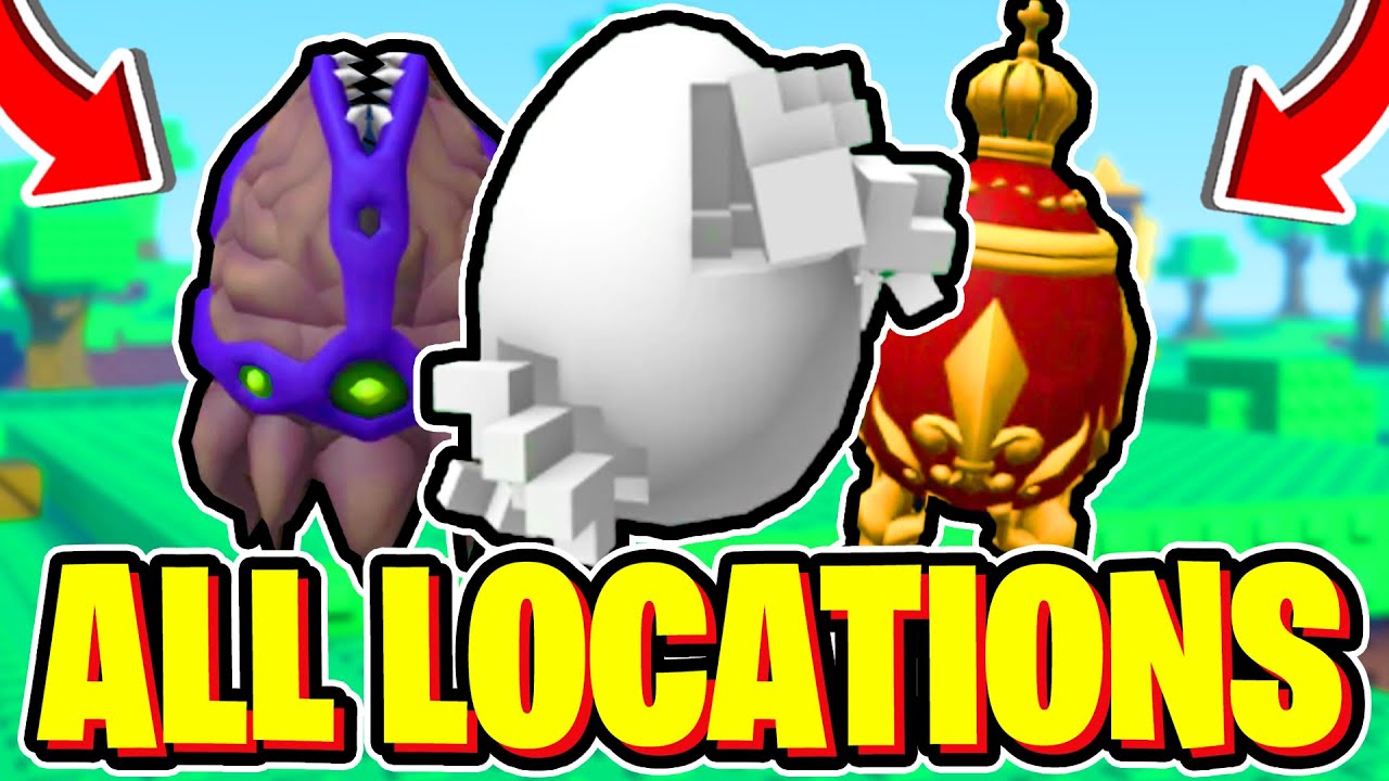 How To FIND ALL 8 EGG LOCATIONS In SOLS RNG! EASTER EGG HUNT 2025