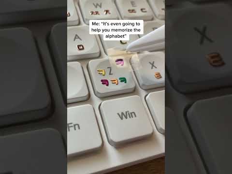 Learning Korean? You might need this to help you type on your keyboard #shorts #foryou #korean #kpop