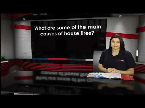 What are some of the main causes of house fires?