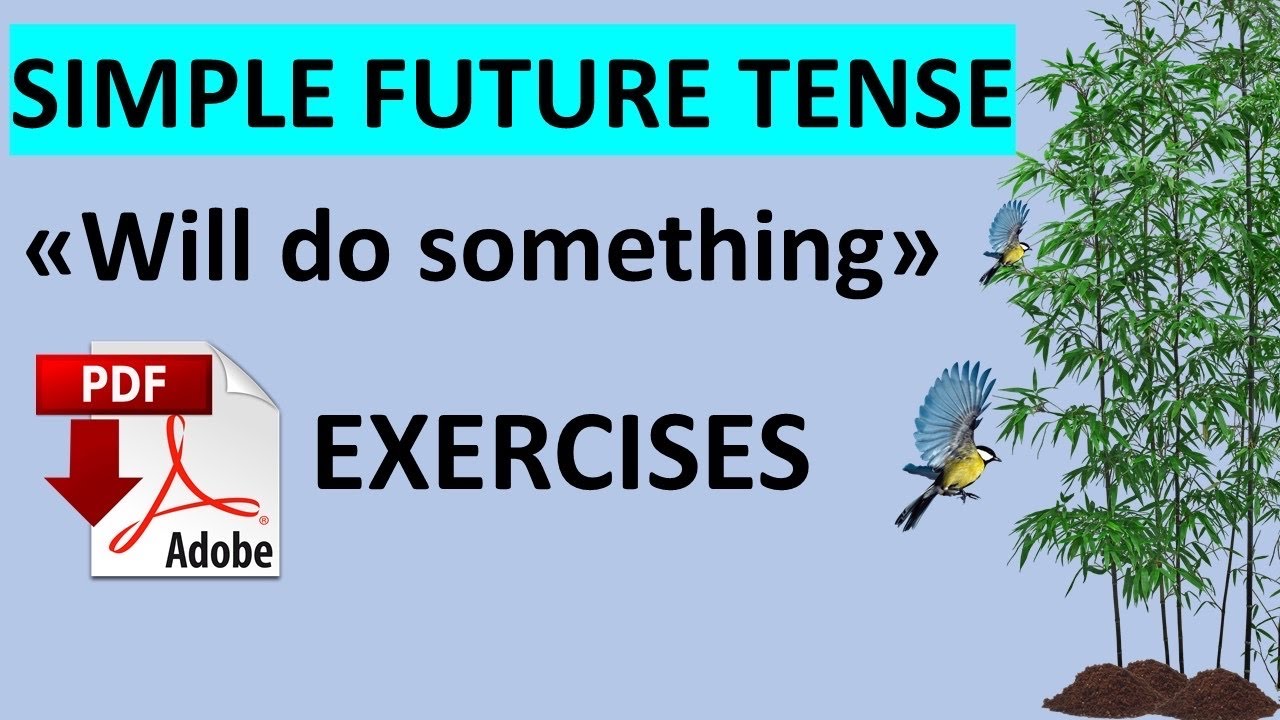 Simple Future Tense (will do) - Exercises + PDF - Easy English Lesson