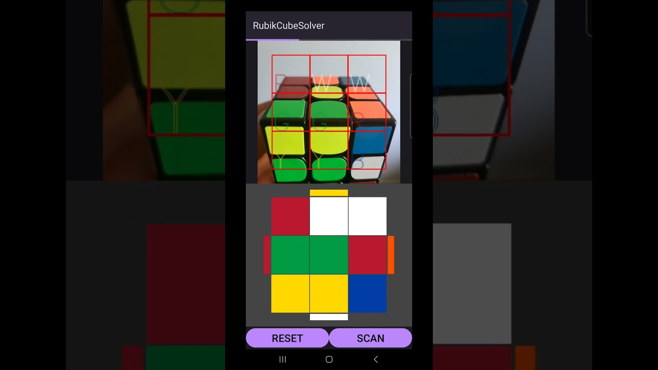 Rubik's Cube Solver App