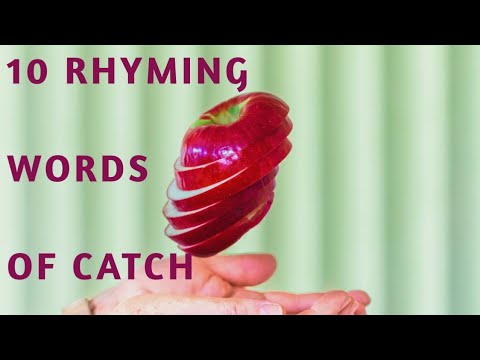 Catch#rhymingwords of catch#rhyming #english #english grammarsplendidbrains