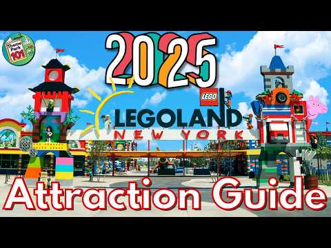 LEGOLAND New York RIDES & ATTRACTIONS - 2025 - Goshen, NEW YORK