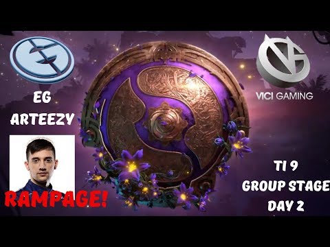 Steam Community :: Video :: EG.ARTEEZY RAMPAGE! EG vs VG Game 2 | TI9 Groupstage DAY 2