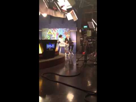 Brian Aranda with Vanity Entertainment on Channel 4 News