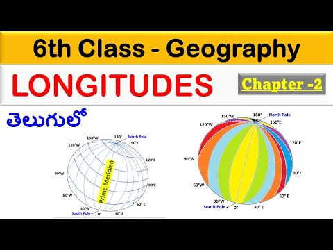 Longitude in Telugu| రేఖాంశాలు |Prime Meridian |Greenwich Meridian | IST | @Aishwarya Ram