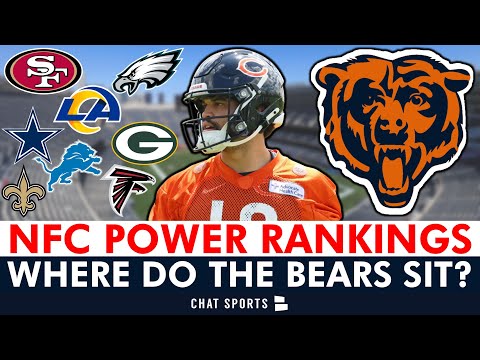 Where Do The Chicago Bears Rank In The NFC Power Rankings Heading Into 2024 NFL Season?
