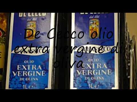 How to pronounce De Cecco olio extra vergine di oliva in Italian?