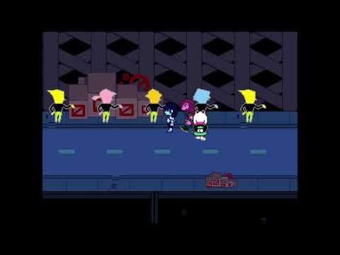 (SPOILERS) Deltarune Chapter 2 - Returning To Trash Zone after defeating Spamton NEO (SPOILERS)