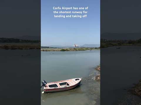 Corfu airport #corfu #airport #greece #short #runway