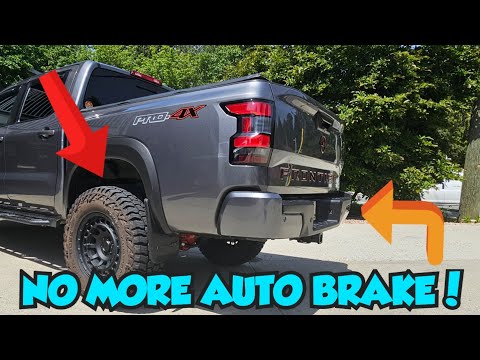 How To Shut Off Emergency/Auto Braking On A 2022+ Nissan Frontier