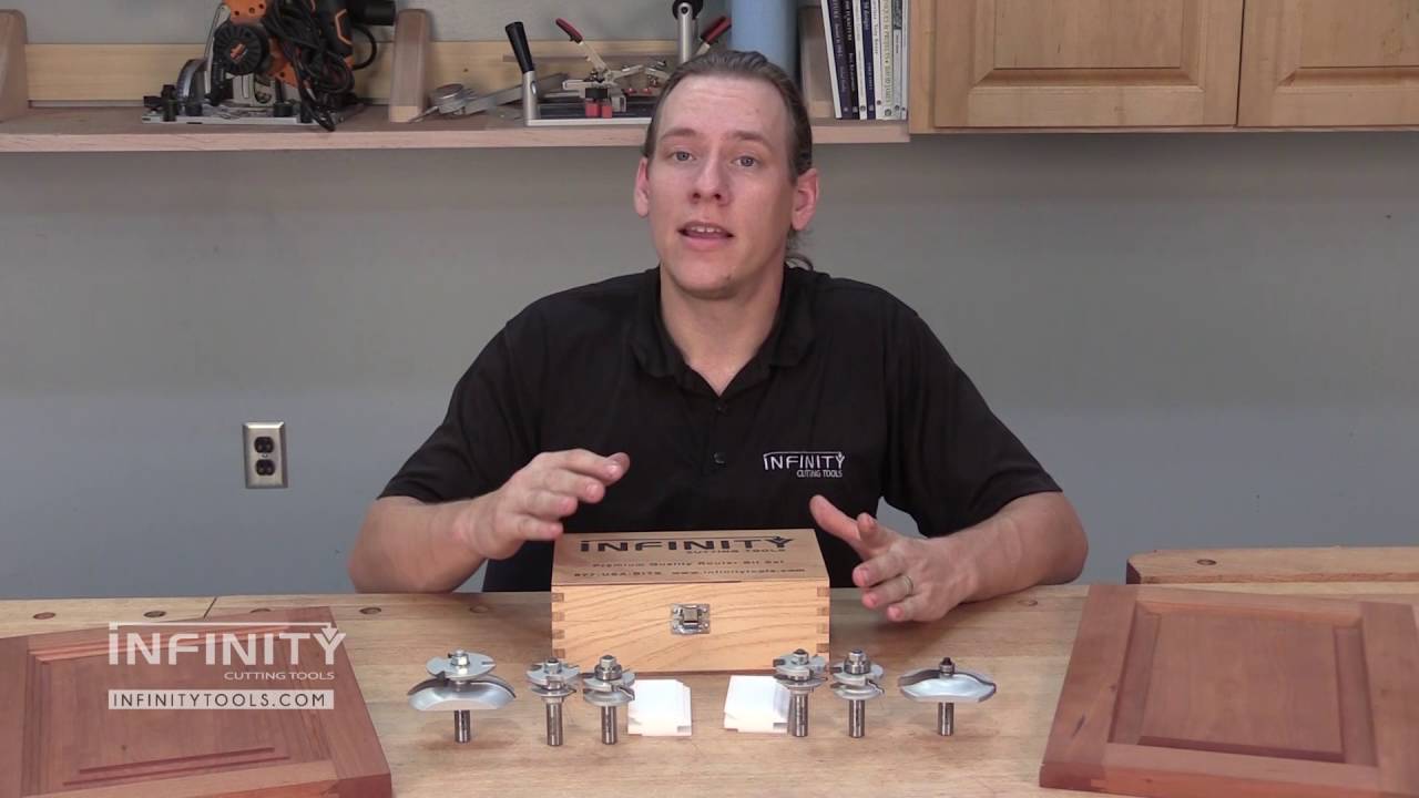 Making Raised-Panel Cabinet Doors with 3-pc. Router Bit Sets