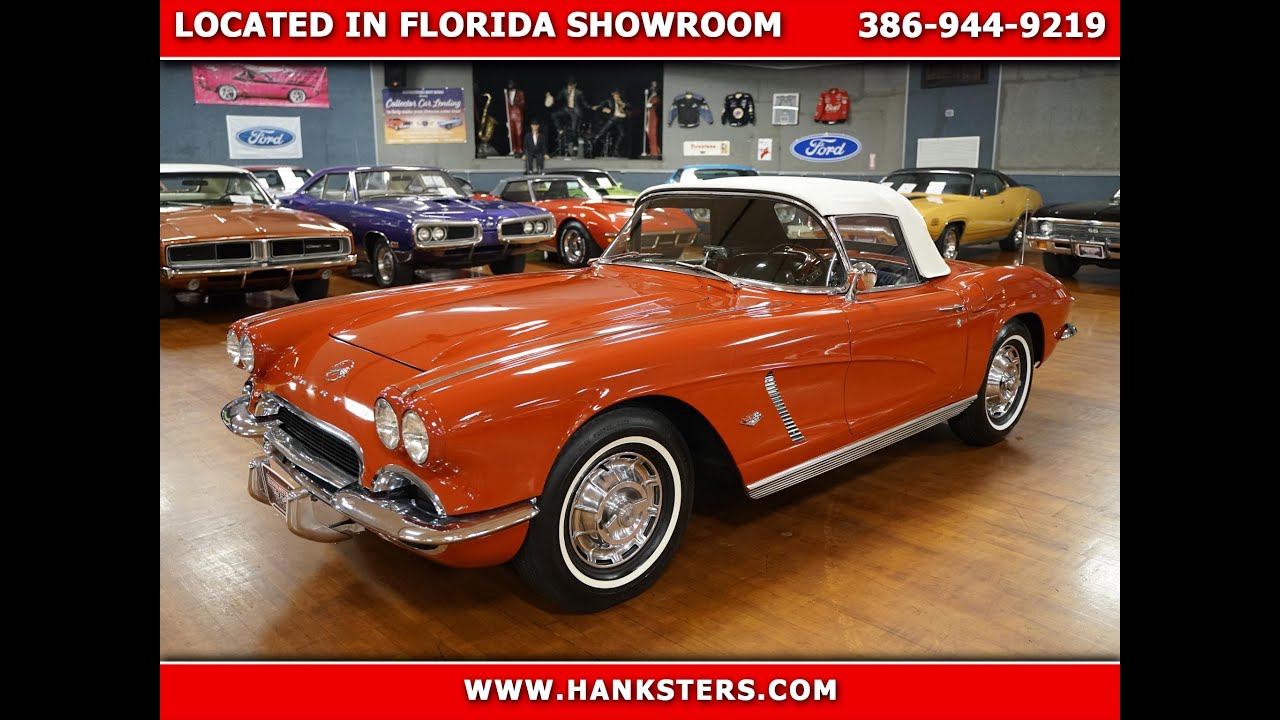 1962 CHEVROLET CORVETTE NUMBERS MATCHING