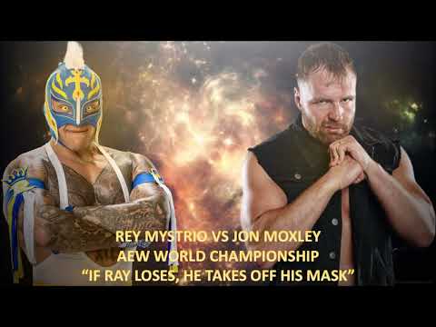AEW World's End 2023: Rey Mysterio vs Jon Moxley - Fanmade Card Match
