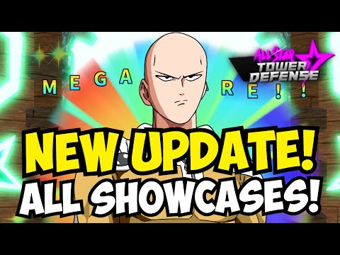 ⭐New All Star Tower Defense Update Stream! ALL SHOWCASES!⭐