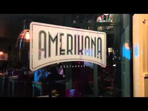 Bij Restaurant Amerikana in Utrecht