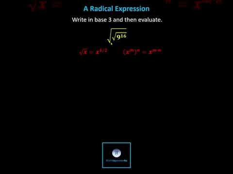 Simplify a Square Root Expression