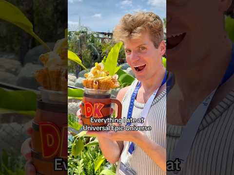 Everything I ate at Universal Epic Universe 👀