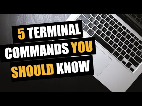 5 Terminal Commands EVERY Mac User Should Know! (Routing, Wi-Fi, disk usage)