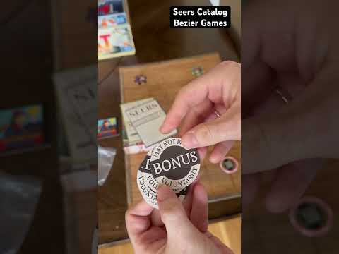 Seers Catalog by @BezierGamesInc Unboxing #boardgame #gencon2024