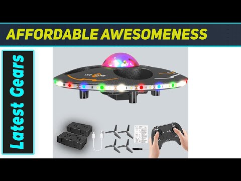 Amazing UFO Drone for Kids & Beginners - HTURCCOP S100