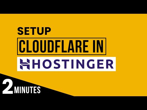 How To Setup Cloudflare In Hostinger 2025 | Hosting Cloudflare Setup | Hostinger Cloudflare Tutorial