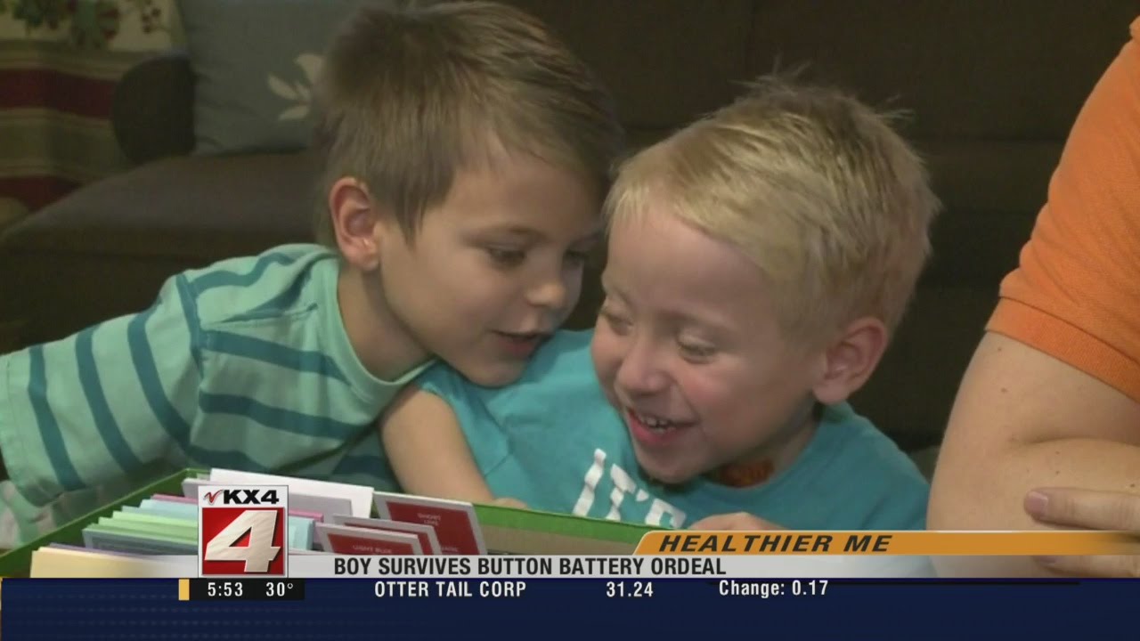 Boy Recovers Years After Swallowing Button Battery