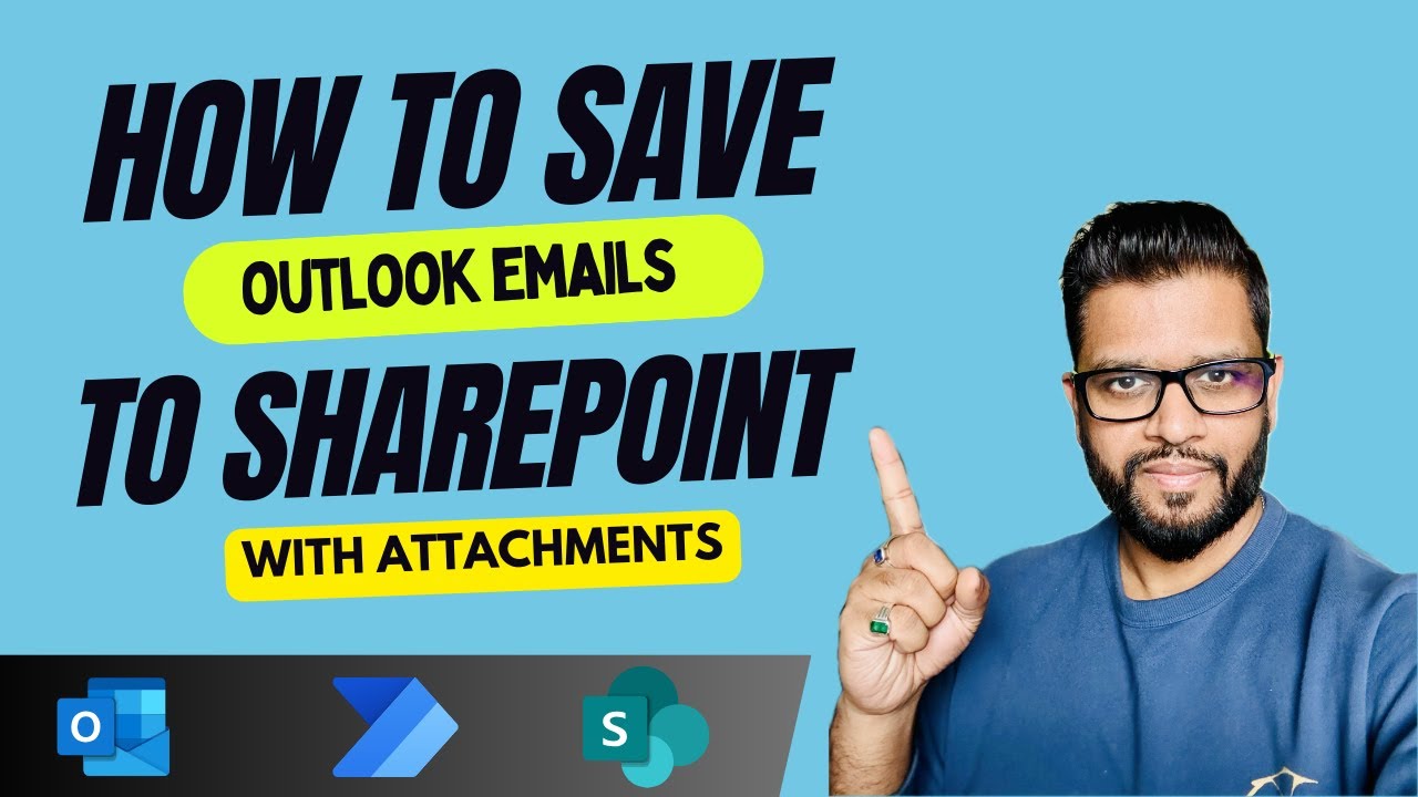 Automate Outlook to SharePoint Email Saves with Power Automate