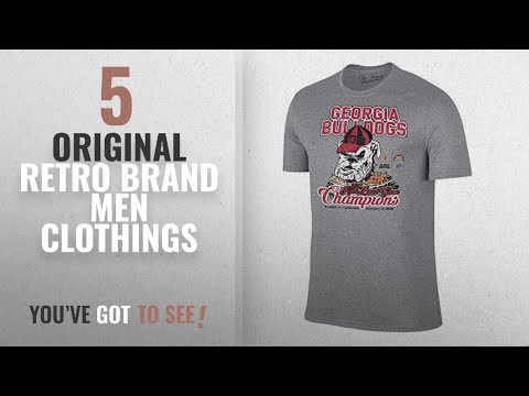 Top 10 Original Retro Brand Men Clothings [ Winter 2018 ]: The Original Retro Brand Georgia Bulldogs