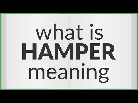 Hamper | meaning of Hamper