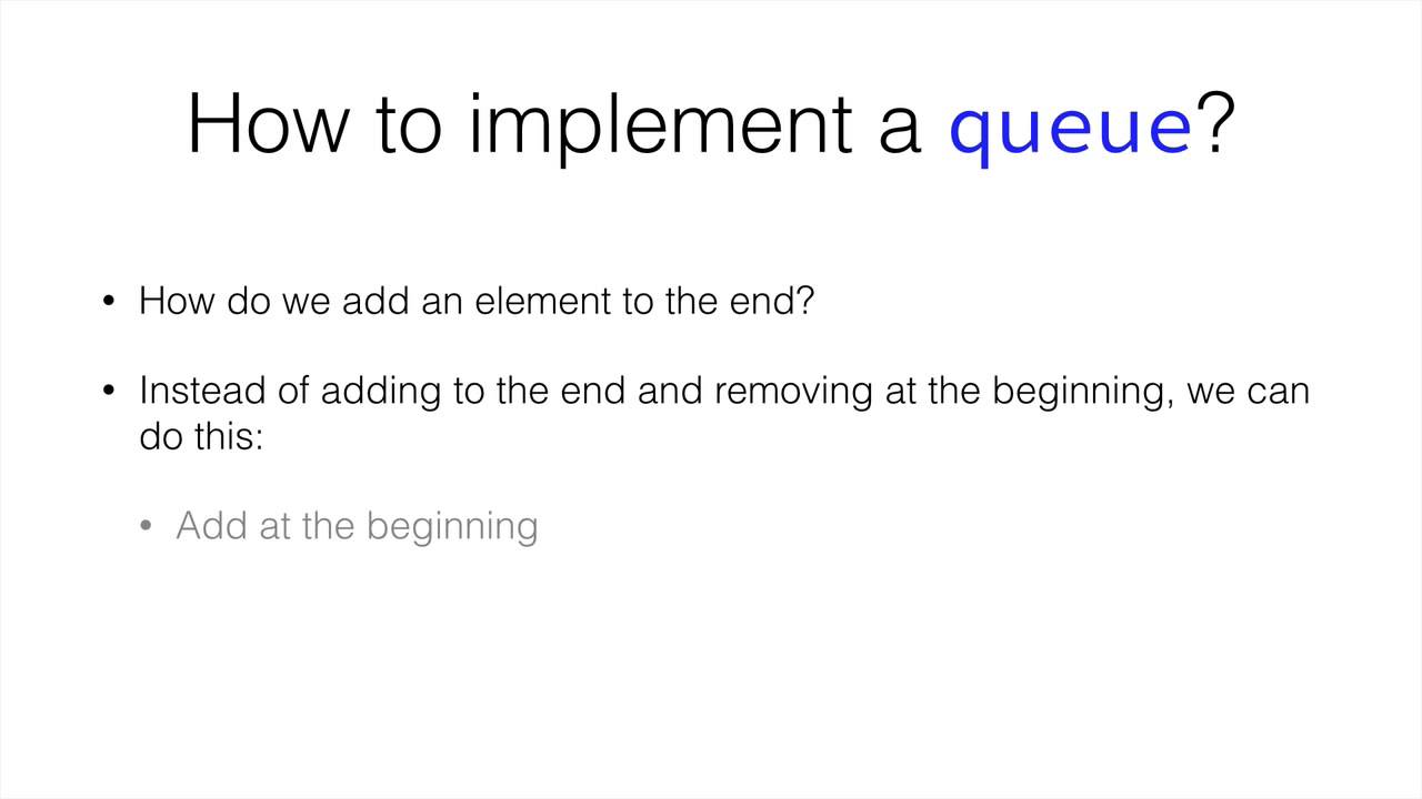 Computer Science for Everyone - 62 - Creating our own Queue in Java