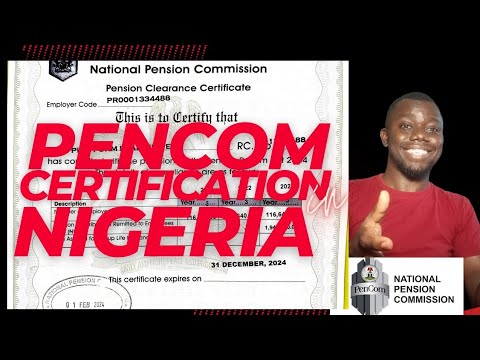 HOW TO GENERATE PENCOM CERTIFICATE IN NIGERIA | PENSION CLEARANCE CERTIFICATE |
