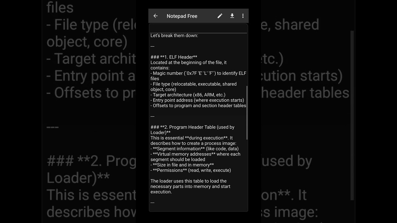 ELF File Format in OS | Executable and Linkable Format Explained | Deep Dive for CS Students