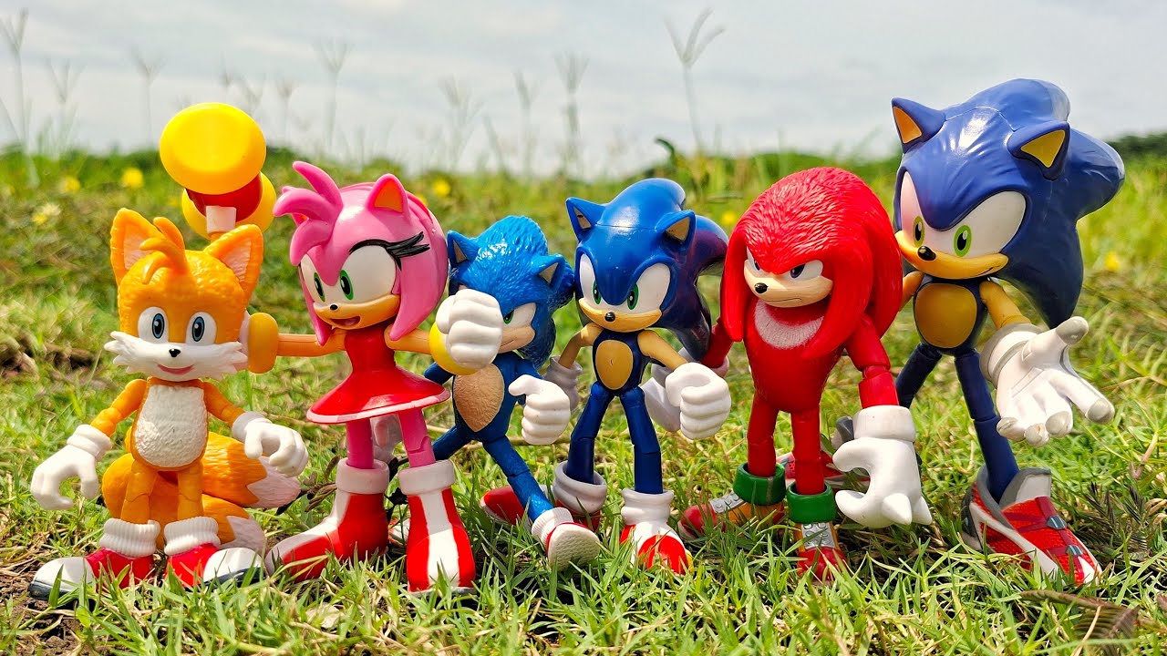 SONIC the hedgehog Toys/Action/figure knuckles amy silver tails jet shadow werehog mario luigi 