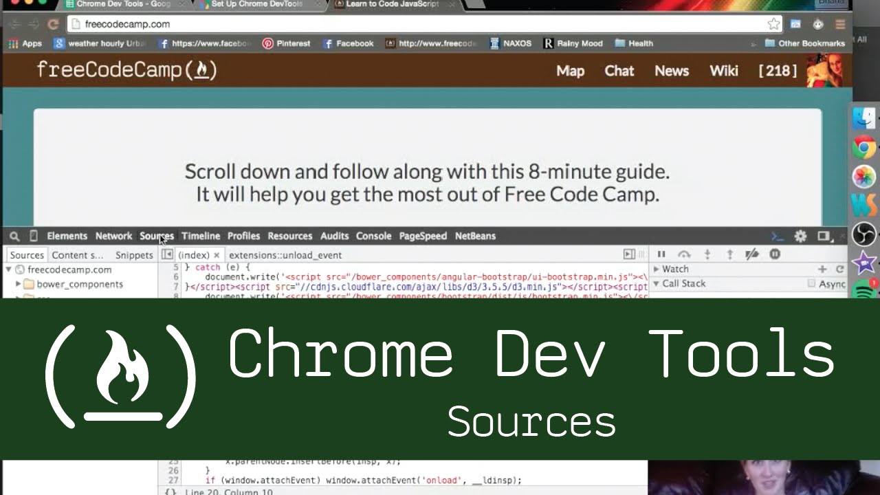 Chrome Dev Tools: Sources Tab